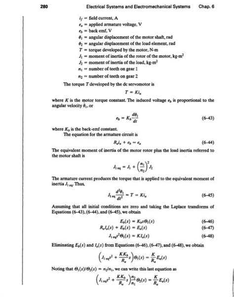 Solved Example 6 8 Consider The Dc Servomotor System Shown