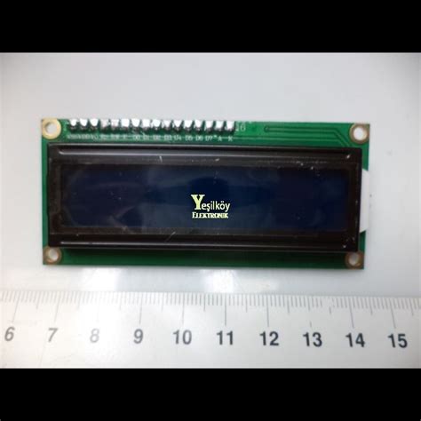 arduino iic i2c lcd 1602 mavi modül