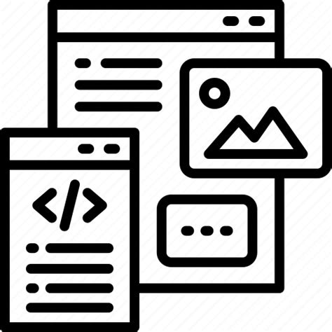 Web Programming Development Coding Image Icon Download On Iconfinder
