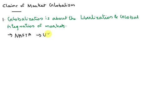 Solved Five Core Claims Of Globalization 1 Globalization Is About The Liberalization And