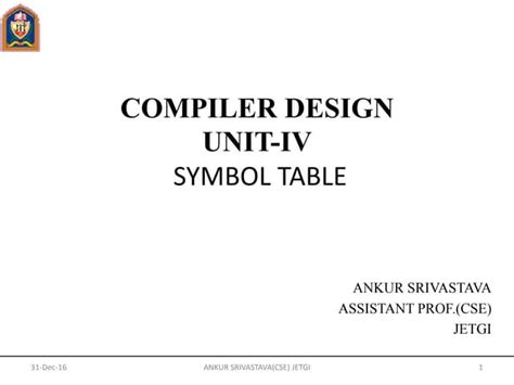 Code Optimization In Compiler Design