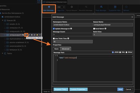 send multiple messages to azure service bus queues and topics