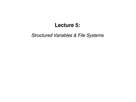 ppt lecture 5 powerpoint presentation free download id 4064391