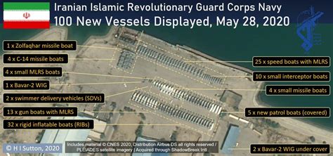 Satellite Image Shows 100 New Naval Vessels In Iran