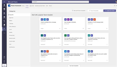 Create Flows Easily With The New Power Automate App For Teams Microsoft Power Platform Blog