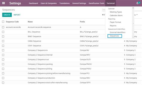 Sequence Numbering For Documents Odoo Tricks And Tips