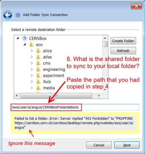 Sync A Shared Folder Cernbox Docs Sync A Shared Folder Cernbox Docs