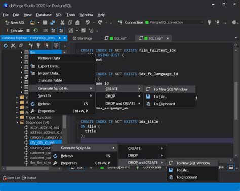 New Features In Dbforge Studio For Postgresql V23 Devart Blog