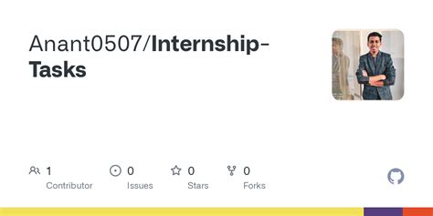 Github Anant0507internship Tasks