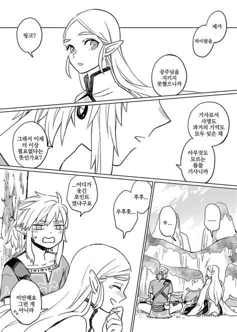 젤다 야숨 진엔딩 이후 링크와 젤다 스압 Amnhwa 젤다의 전설 채널 Legend Of Zelda