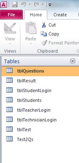 Quizzing System Using Ms Access Database Please Daniweb