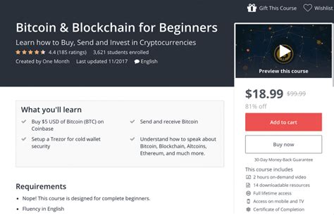 7 best bitcoin courses tutorials and classes online venture lessons