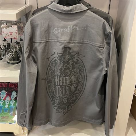 Disney Jackets And Coats Disney Parks Haunted Mansion Hatbox Ghost Jacket Poshmark