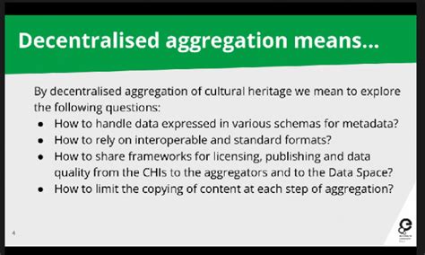 solid based decentralised aggregation task force in europeana