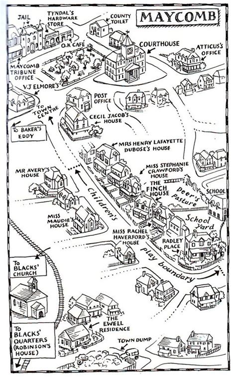 To Map A Mockingbird Teaching Literature Teaching High School To Map A Mockingbird Teaching Literature Teaching High School
