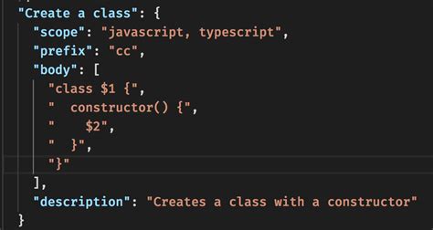 Snippet Creation · Vs Code Tips And Tricks