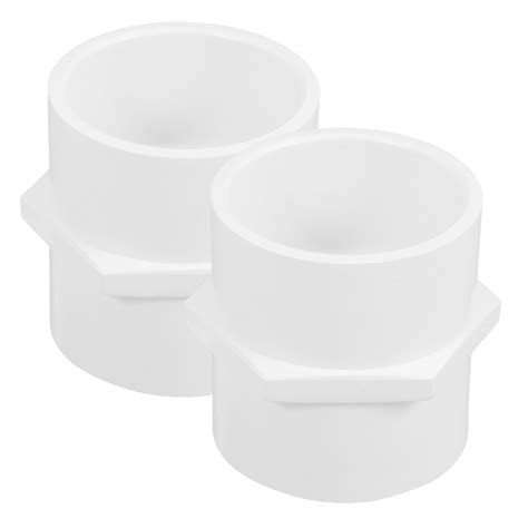 Kontonty 2pcs Pvc Fittings Pvc Adapter Coupling Pvc Pipe Fittings Pvc Reducer Fittings Hose