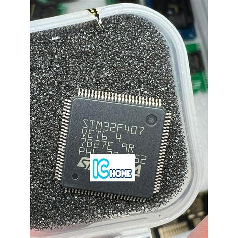 Ichome 全新 原裝 Stm32f407vet6 32f407 Arm M4 168mhz Lqfp100 現貨 蝦皮購物
