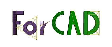ForCAD A Fortran Library For Geometric Modeling Announcements