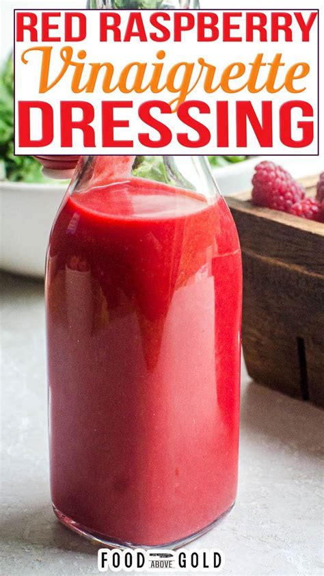 Red Raspberry Vinaigrette Dressing Artofit