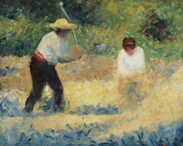 田野劳动的人油画装饰画 图品汇