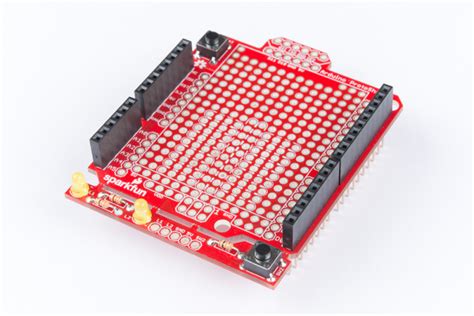 Sparkfun Arduino Protoshield Hookup Guide Sparkfun Learn
