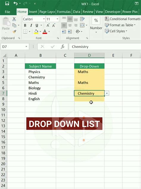 create drop down list in excel exceltips excelshortcuts excel dropdownlist youtube