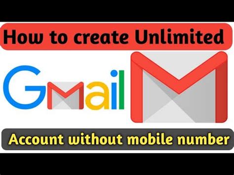 Unlimited Gmail Account Creator How To Create Unlimited Gmail Account