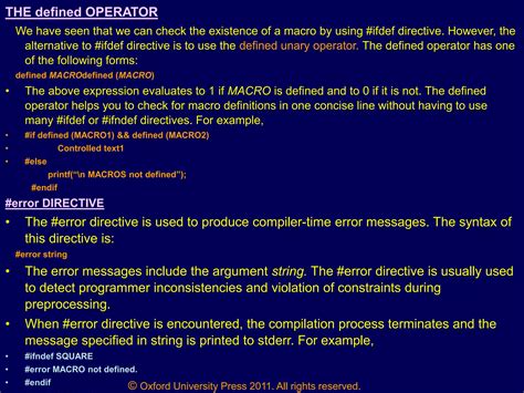 Preprocessordirectiveppt