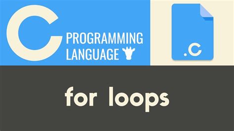 For Loops C Tutorial 24 Youtube