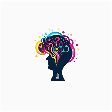 Creative Thinking Icon In Vector Logotype Premium Ai Generated Image