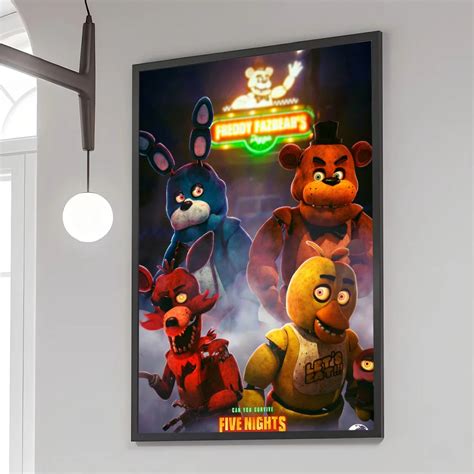 New Fnaf Five Nights At Freddys Wall Art