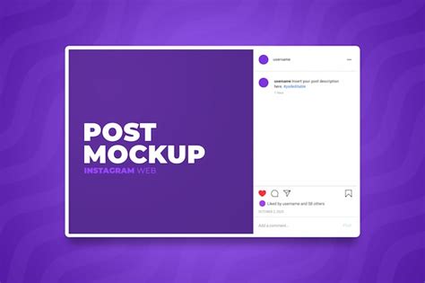 인스 타 그램 웹 포스트 목업 프리미엄 Psd 파일 인스 타 그램 웹 포스트 목업 프리미엄 Psd 파일