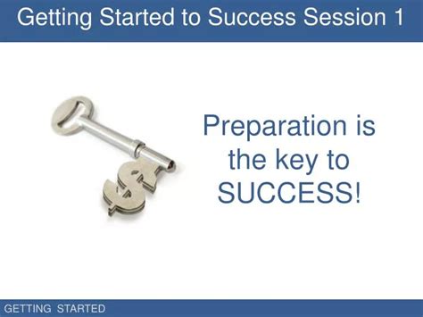 PPT Preparation Is The Key To SUCCESS PowerPoint Presentation Free Download ID 459144