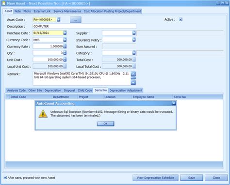 Fa Troubleshooting String Or Binary Data Would Be Truncated Error When