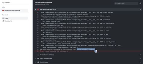 Invalid Version And Will Not Be Supported In A Future Release · Issue