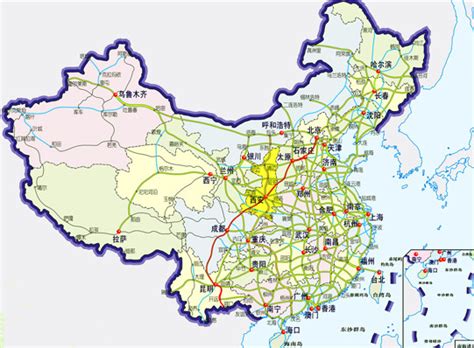 中国高速公路 中国高速公路高清地图 随意云