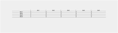 Using Css To Add Internal Borders In An Html Table