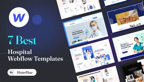 7 Best Hospital Webflow Templates In 2023