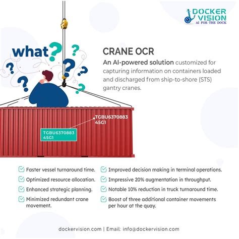 Craneocr Dockervision Railtrack Portautomation Artficialintelligence Docker Vision