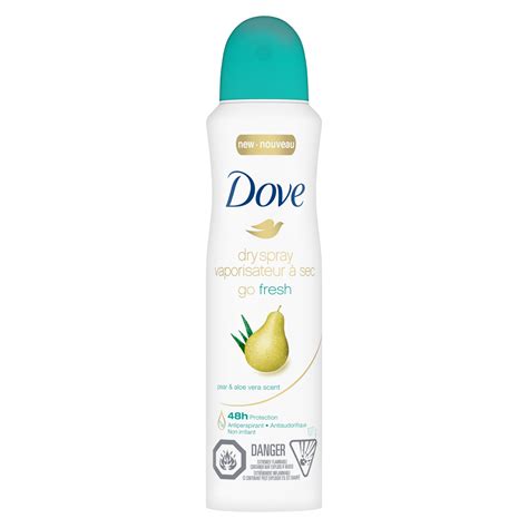 Dove Go Fresh Pear And Aloe Vera Scent Dry Spray Antiperspirant Reviews