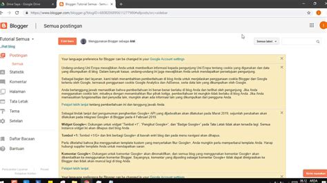 Tutorial Membuat Blog Situs Tutorial Membuat Blog Menggunakan Blogger