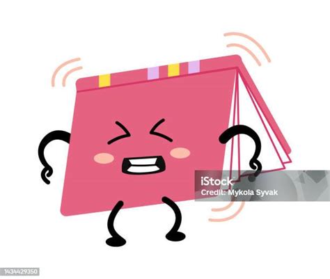 긴장된 만화책 교육 아이콘입니다 벡터 일러스트 레이 션 귀여운에 대한 스톡 벡터 아트 및 기타 이미지 귀여운 그리기 기후 묘사 Istock