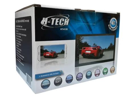 Central Multimídia Automotiva H Tech 7 Ht 6120 Touchscreen Bluetooth Em Promoção é No Buscapé