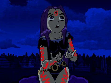 Raven Birthmark 003 Teen Titans Teen Titans Original Teen Titans Teen Titans Go