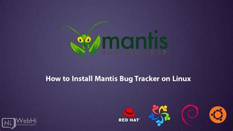 How To Install Mantis Bug Tracker On Linux Tutorial And Documentation