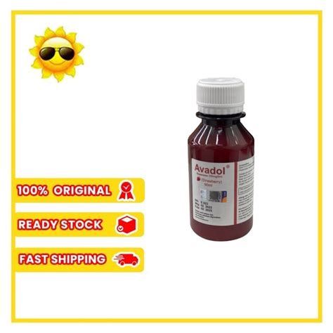 AVADOL PARACETAMOL SUSPENSION STRAWBERRY ORANGE 90ML EXP2 2025 Shopee Malaysia