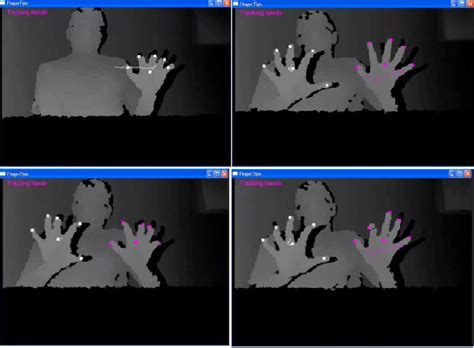 results of fingertip detection in real time download scientific diagram