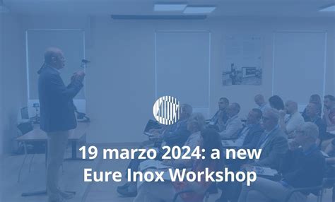Surface And Internal Discontinuities Through Eddy Current And Ut The New Eure Inox Workshop