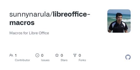 GitHub Sunnynarula Libreoffice Macros Macros For Libre Office